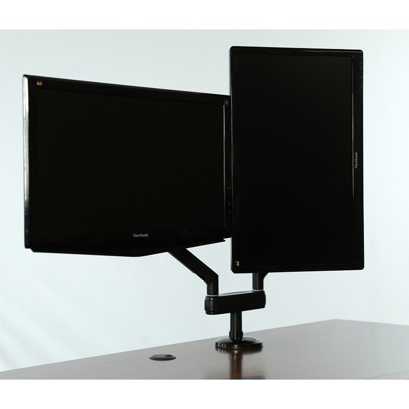 Select Dual Monitor Arm – Summit Ergonomics